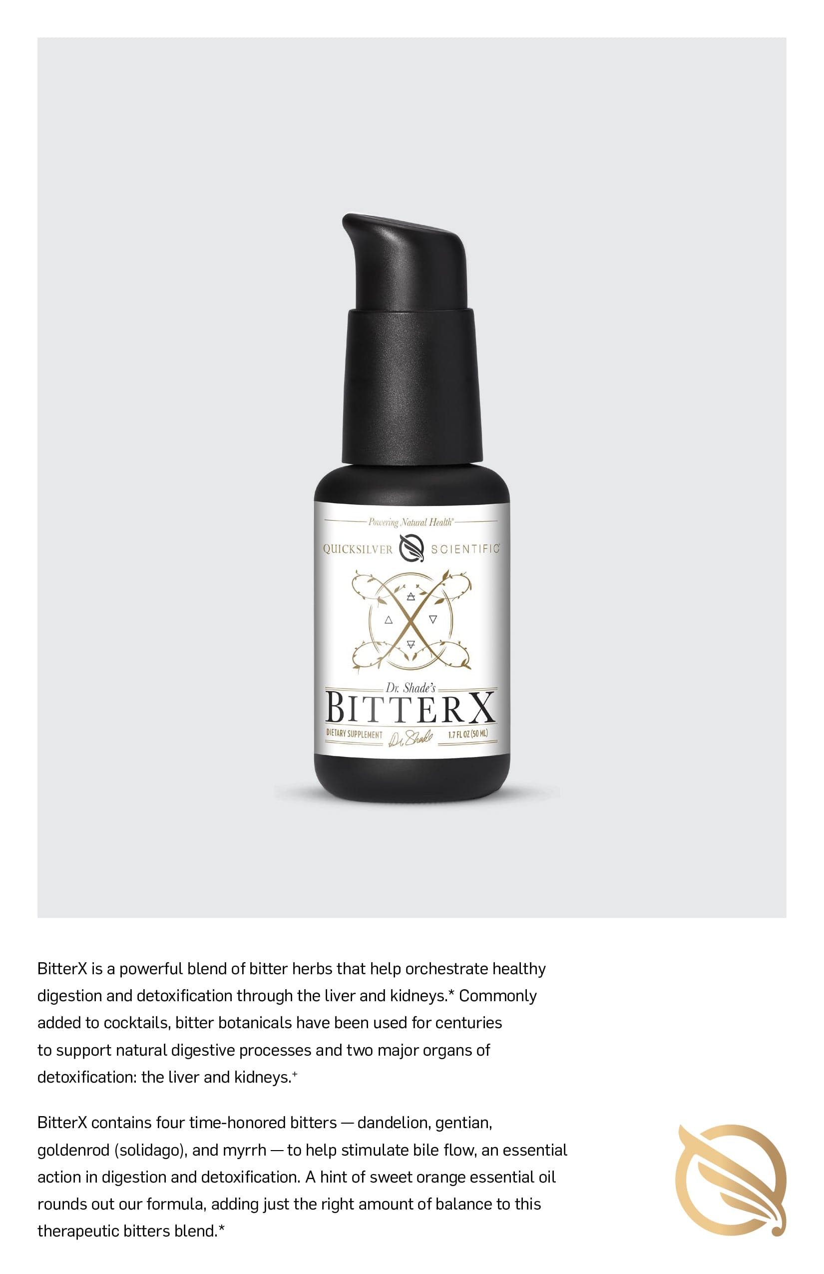 BitterX - Quicksilver Scientific | Bonasana Health HK