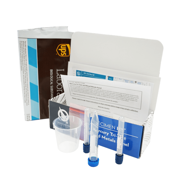 Mercury Tri-Test & Blood Metals Panel - Quicksilver Scientific