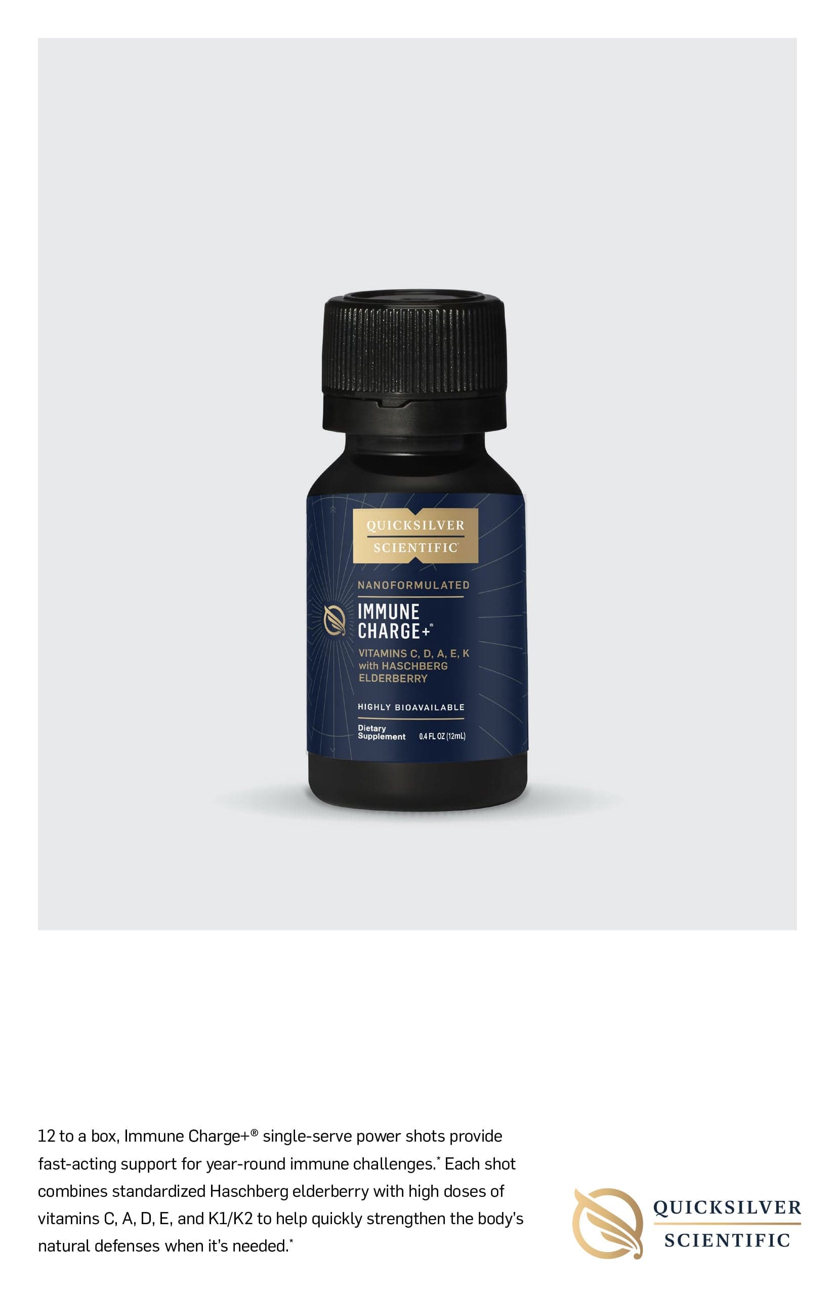 Quicksilver Scientific's Immune Charge+® Box | Bonasana Health HK